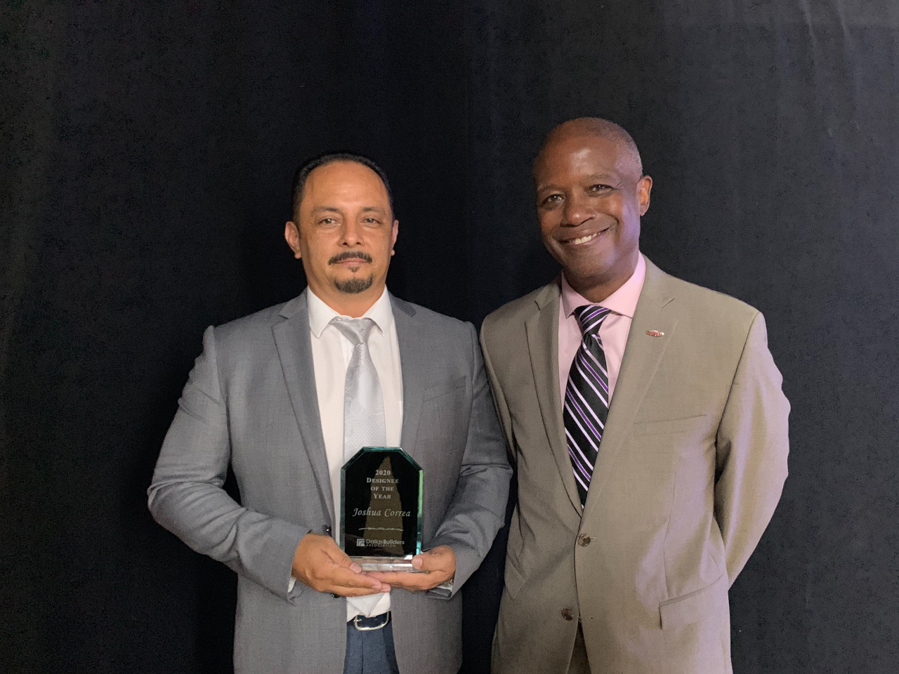Joshua Correa Honored as 2020 Designee of the Year • Dallas Builders ...